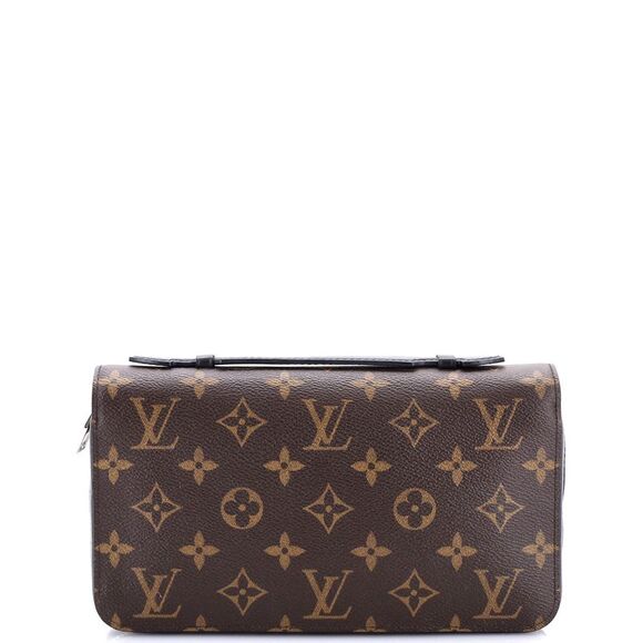 Louis Vuitton | Bags | Louis Vuitton Zippy Wallet Macassar Monogram ...
